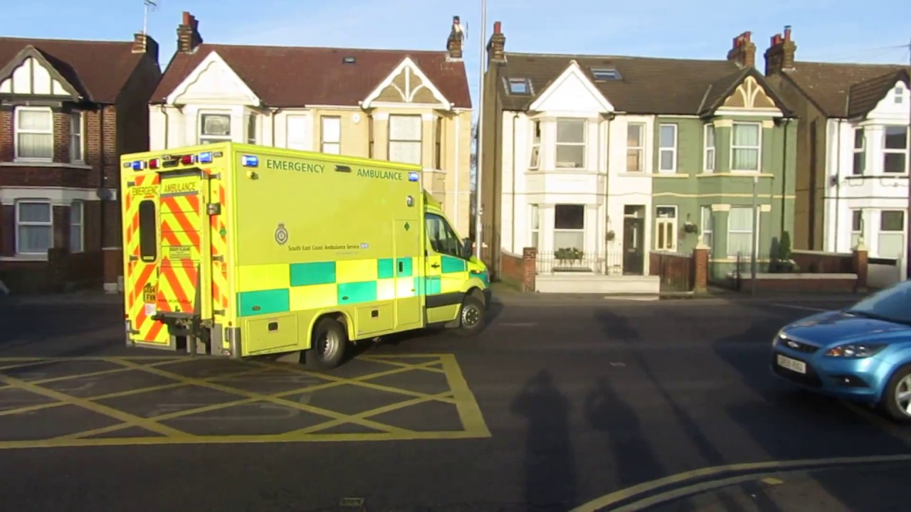 South East Coast Ambulance Service // Mercedes Sprinter Ambulance ...