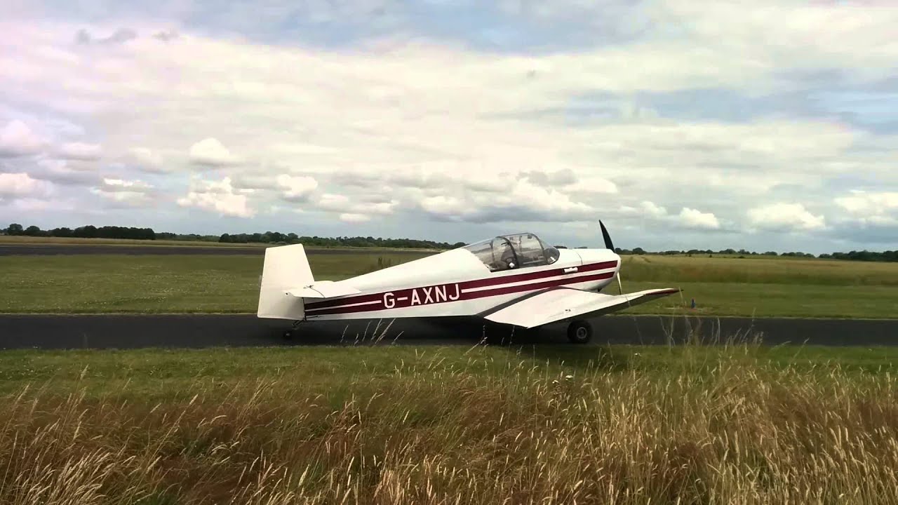Jodel D120 G-AXNJ Landing - YouTube