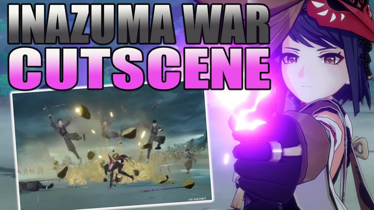 Inazuma War Cinematic Cutscene (Genshin Impact 2.0) - YouTube