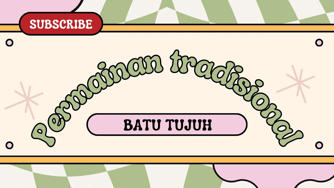 Permainan Tradisional Batu Tujuh - YouTube