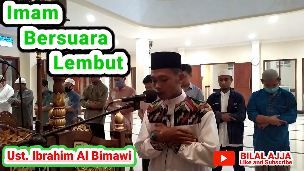Viraallll...IMAM Ini Suaranya Lembut Sekali //Ust. Ibrahim Al Bimawi ...