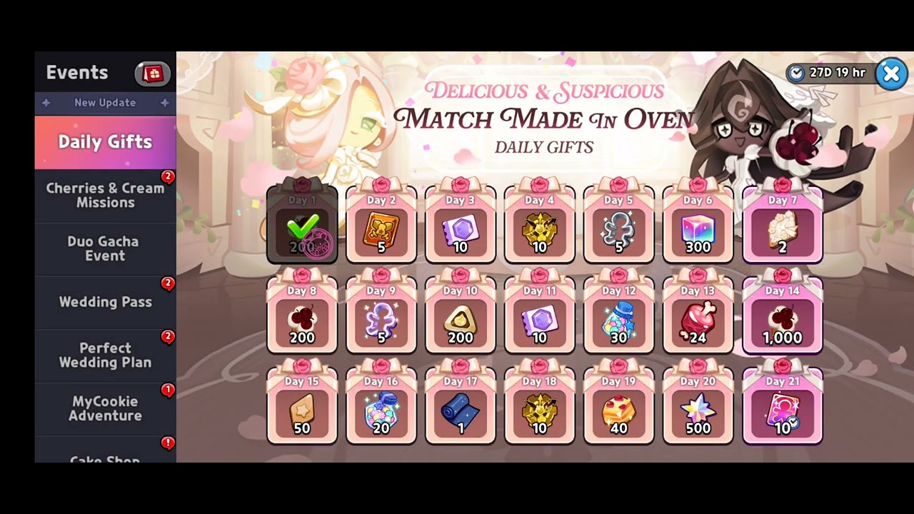 Daily Gifts: Delicious & Suspicious Match Made in Oven - Cookie Run ...