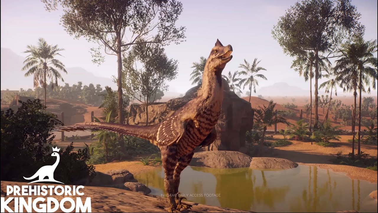 Velociraptor Revealed For The Next Prehistoric Kingdom Update. - YouTube