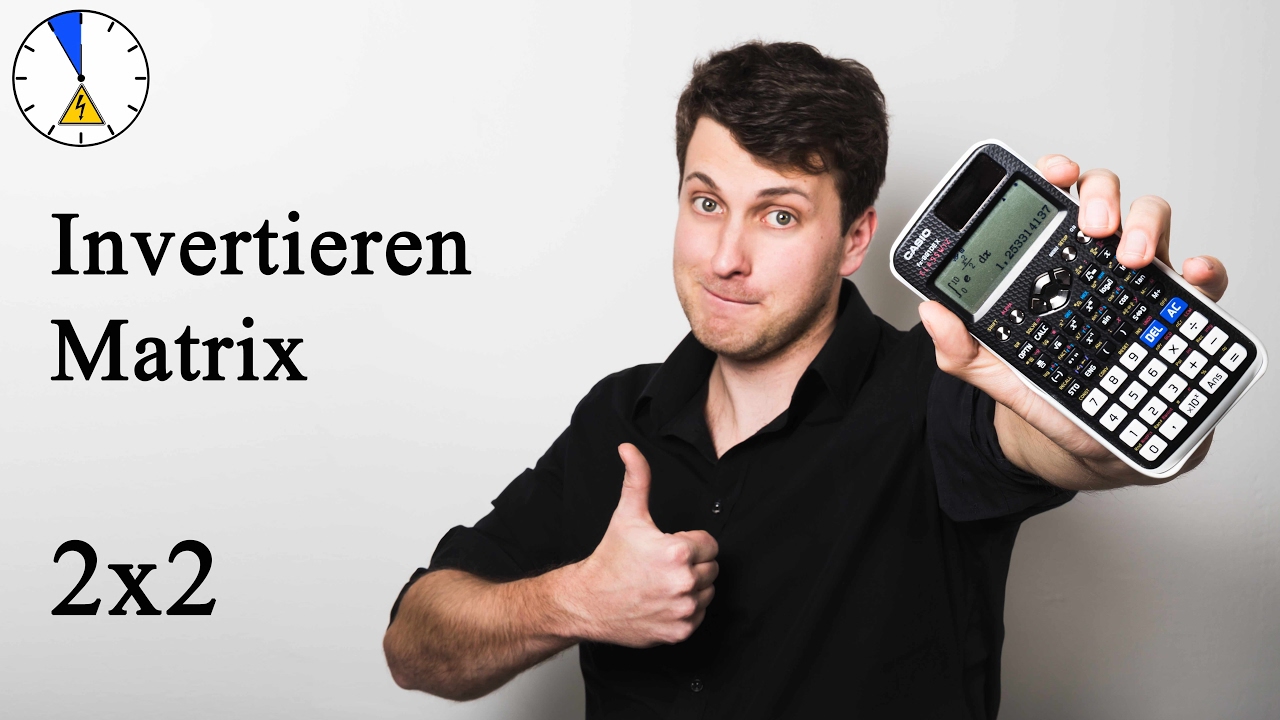 Invertieren einer 2x2 Matrix - YouTube