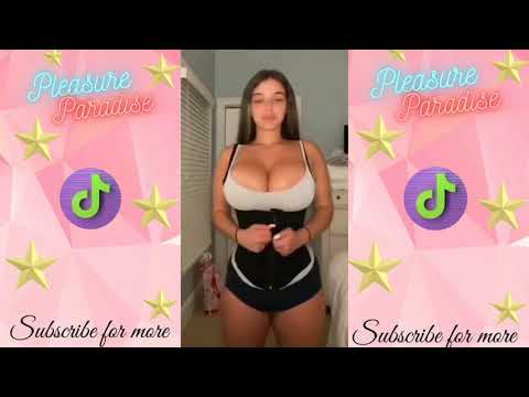 Tiktok _ Boom Transition Challenge by  Busty teen