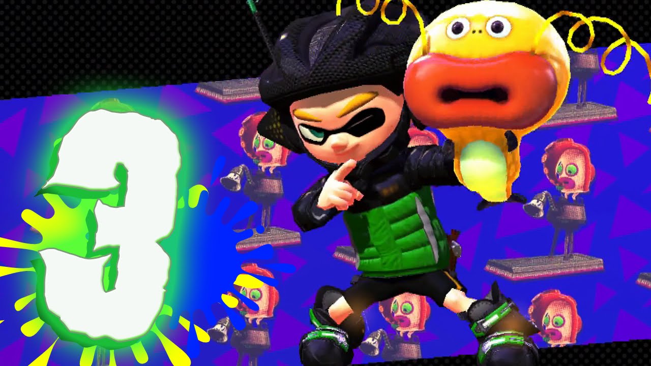 SPLATOON - Part 3 Sponge Garden of DOOM! - YouTube
