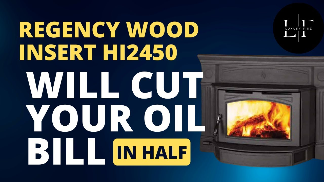 Regency Hampton Classic Wood Insert Hi2450 - Luxury Fire - YouTube