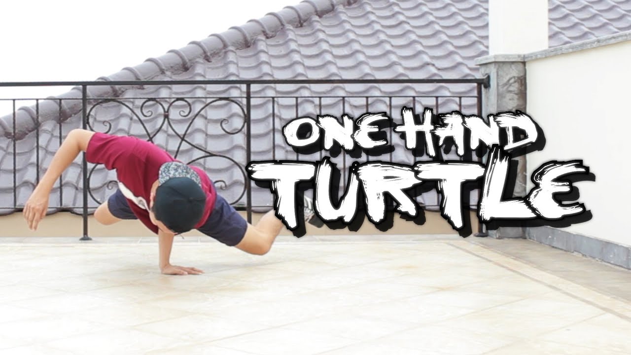 BREAKDANCE TUTORIAL I ONE HANDED TURTLE FREEZE I - YouTube