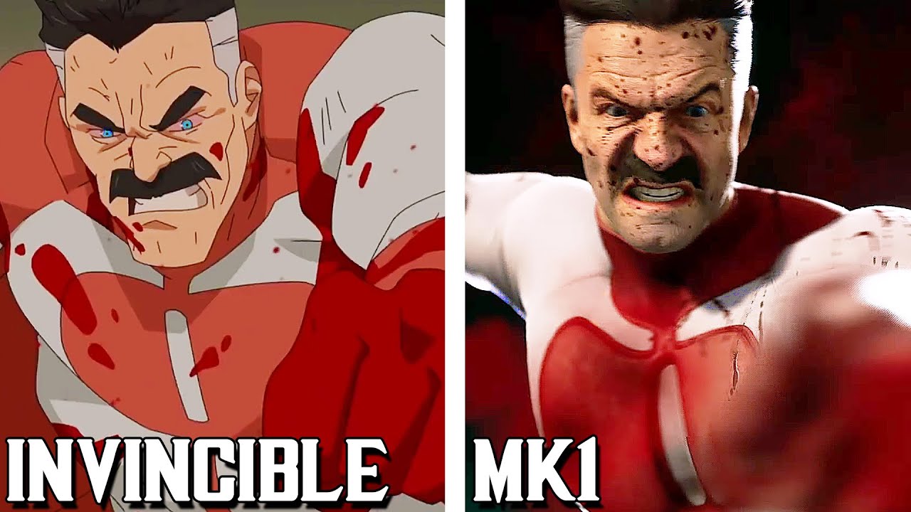 Omni-Man Scenes Comparison | INVINCIBLE vs MORTAL KOMBAT 1 - YouTube