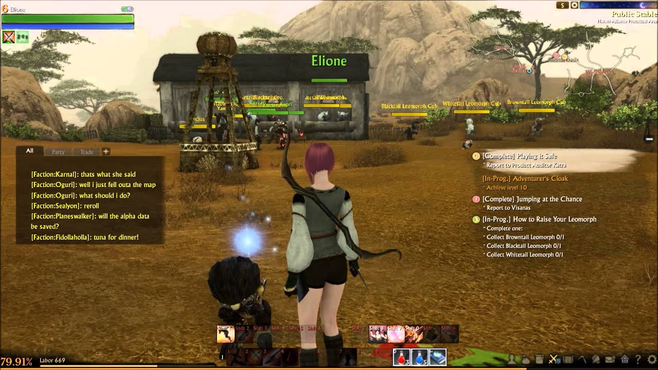 ArcheAge Alpha Harani Mount Quest - YouTube