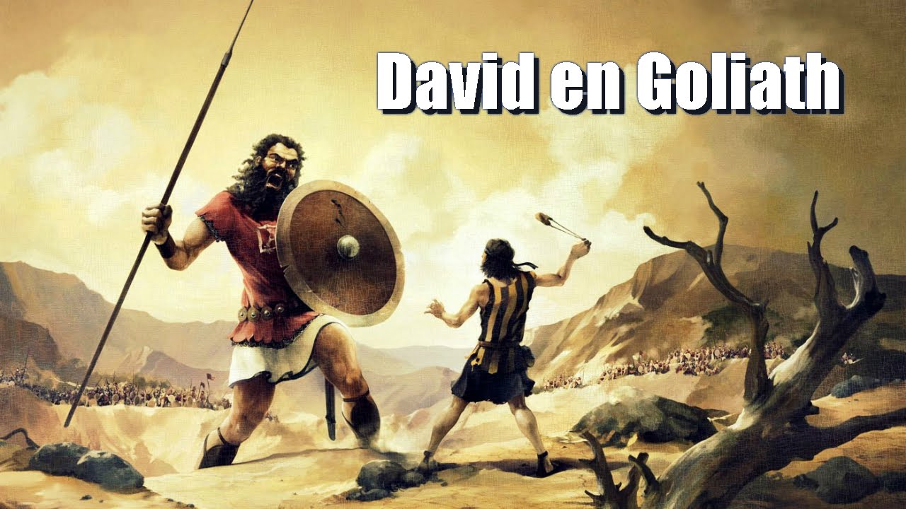 De Moed van een Herder: Het Legendarische Gevecht van David en Goliath ...