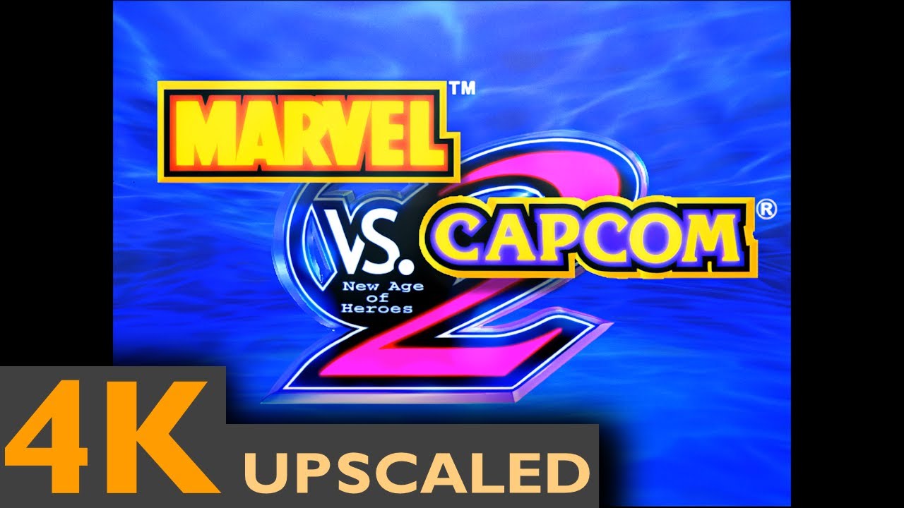 Marvel vs. Capcom 2 - INTRO ALL CHARACTERS - AI Upscaled [4K HD 60fps ...