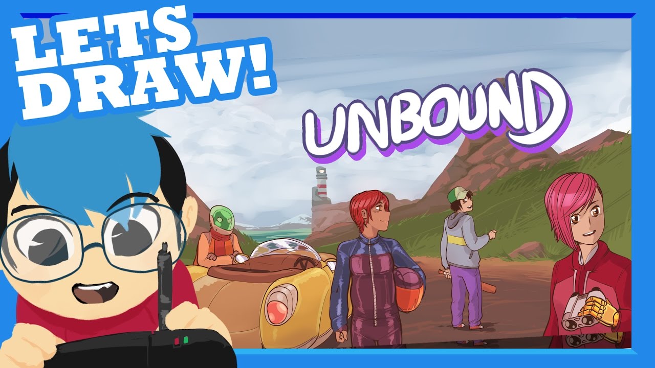 UNBOUND ADVENTURE! - Lets Draw [Concept art] - YouTube