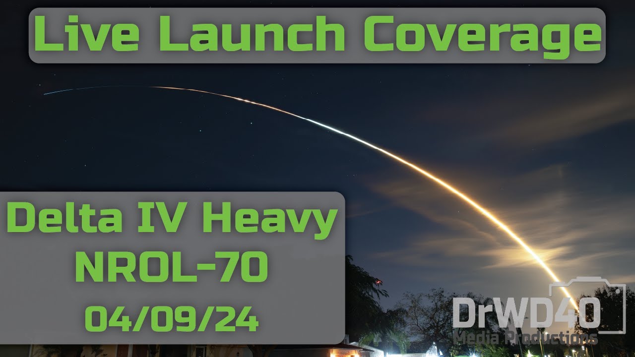 ULA NROL-70 Delta IV Heavy Final Launch! | Space Coast, FL - YouTube