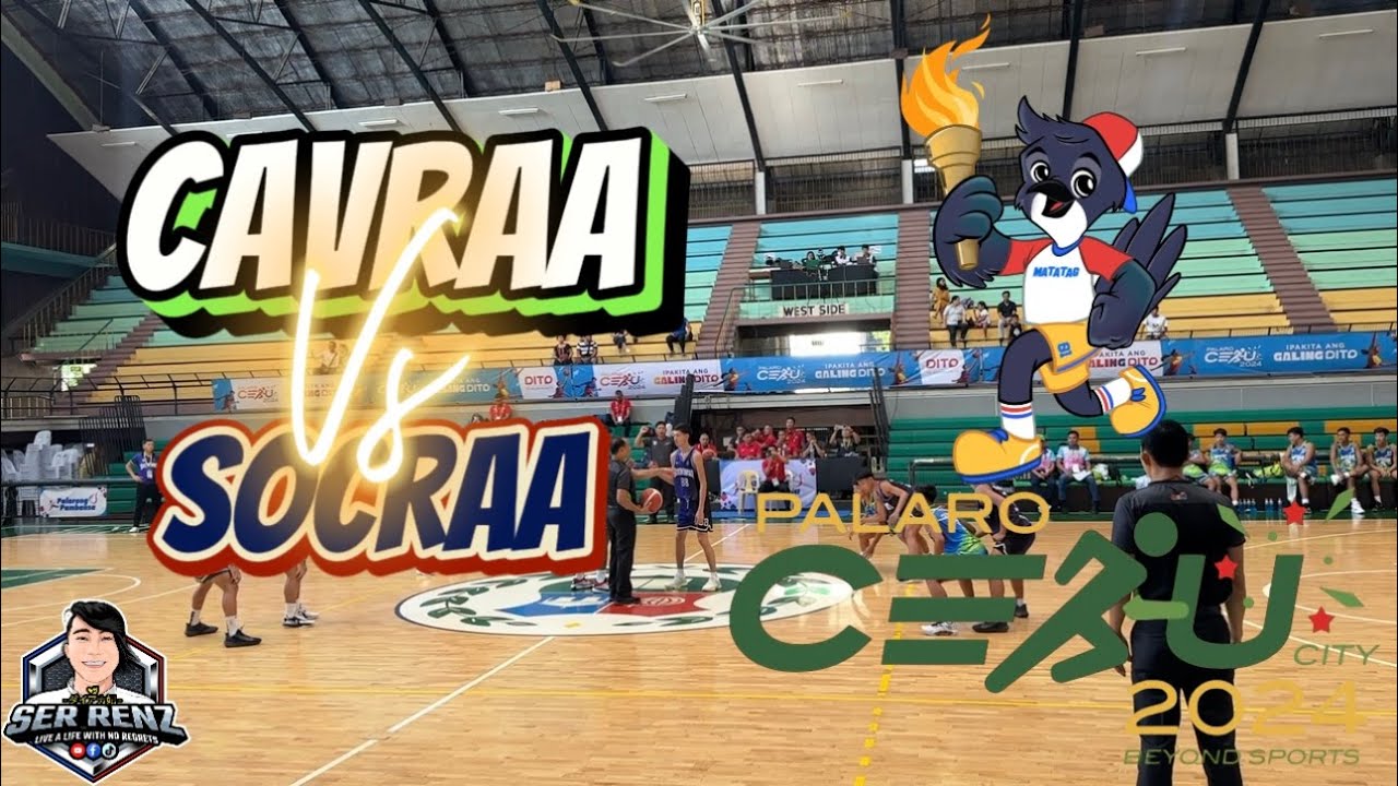 CAVRAA VS SOCRAA Elimination Round | PALARONG PAMBANSA 2024 - YouTube