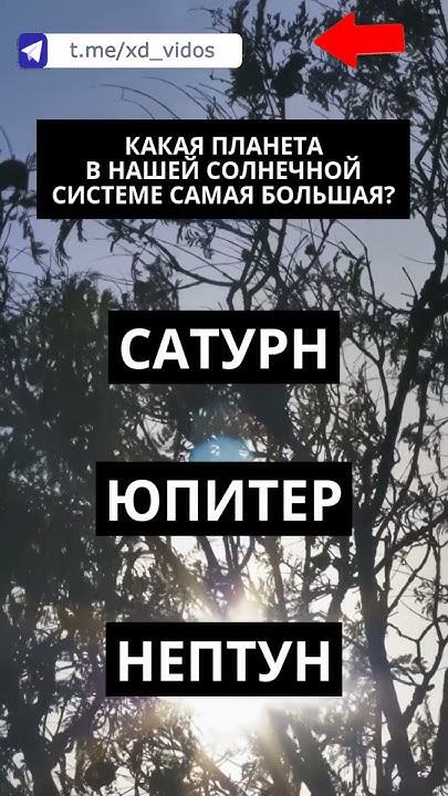 Какая планета в нашей Солнечной системе самая большая тесты для всех
