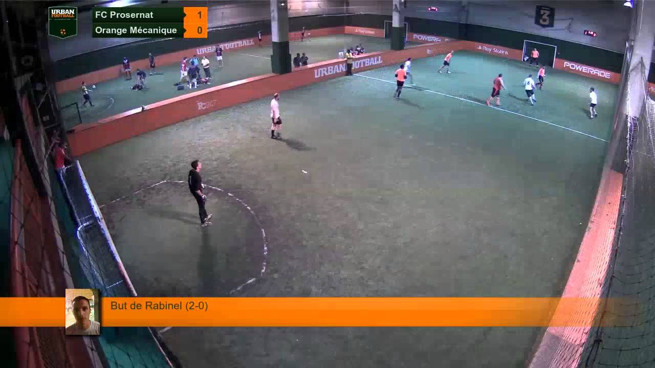 But de Rabinel (2-0) - FC Prosernat Vs Orange Mécanique - 07/10/14 22 ...