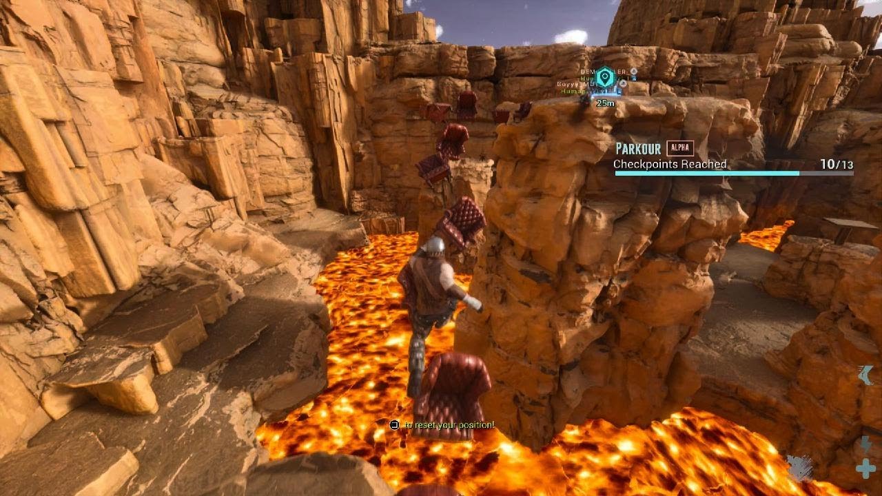 If only you knew how long it took me to make this jump!!! ARK Survival ...