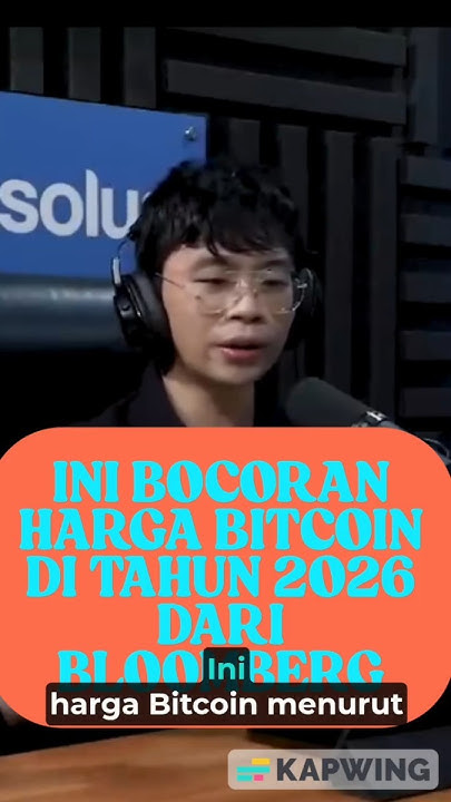 Harga Bitcoin di tahun 2026 menurut Bloomberg!! #bitcoin - YouTube