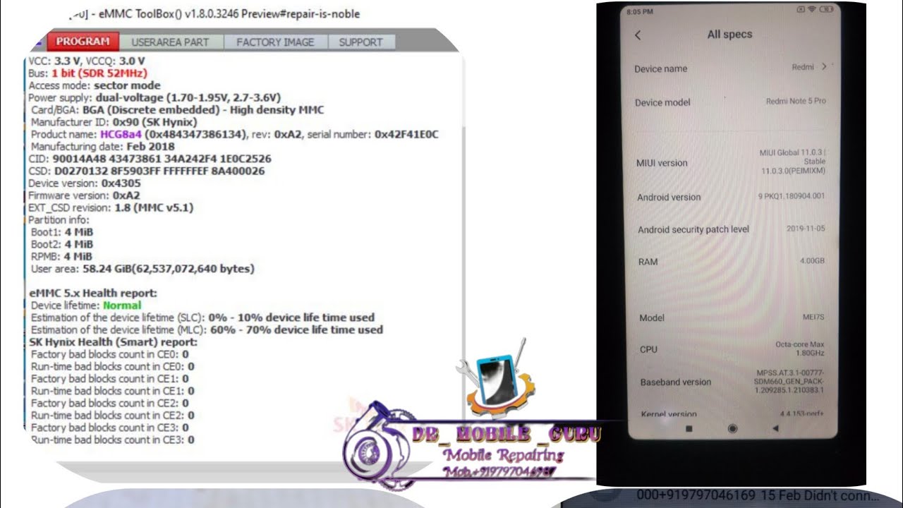 REDMI note 5 pro dead boot repair😱 | redmi note 5 pro dead solution 😲 ...