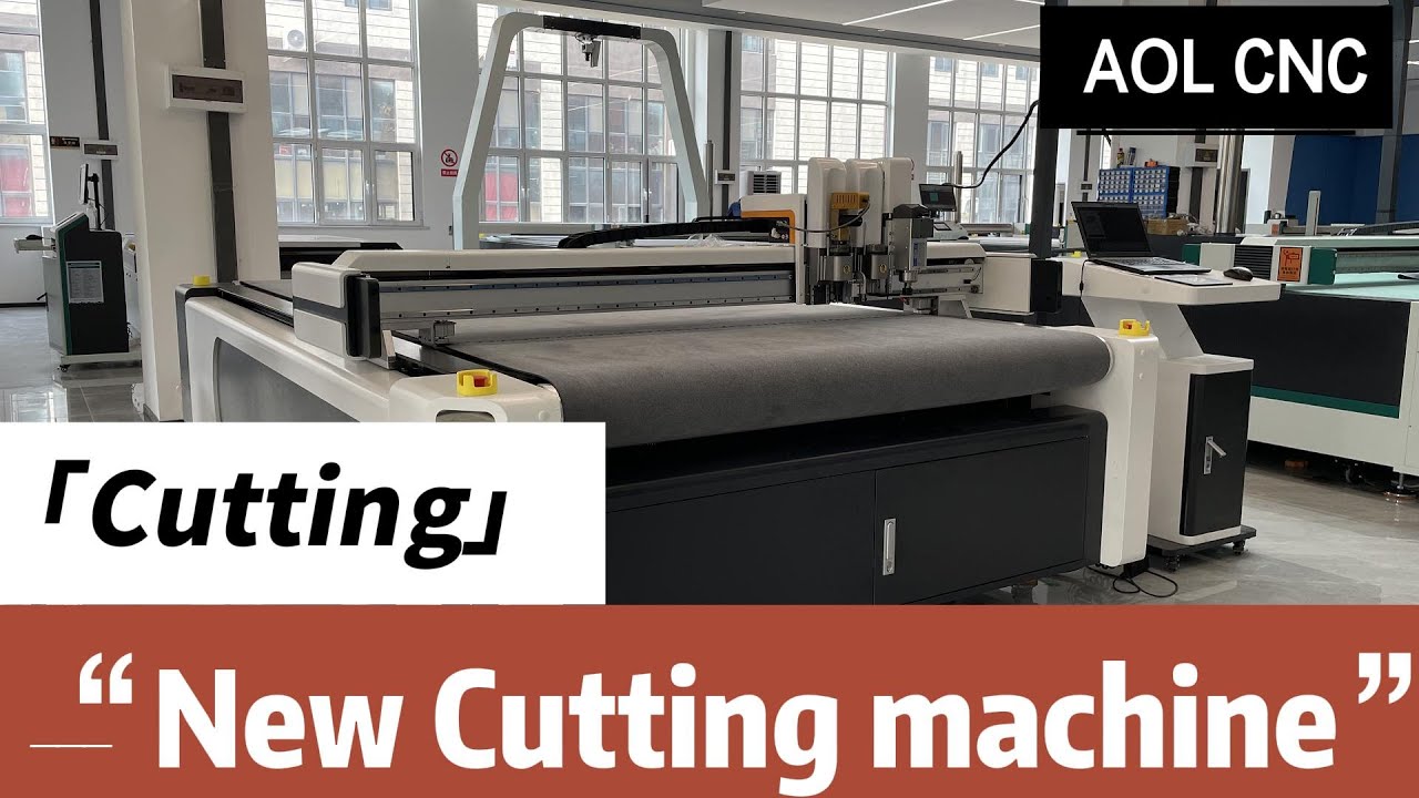 AOL NEW Smart Corrugated board Cutting machine - YouTube