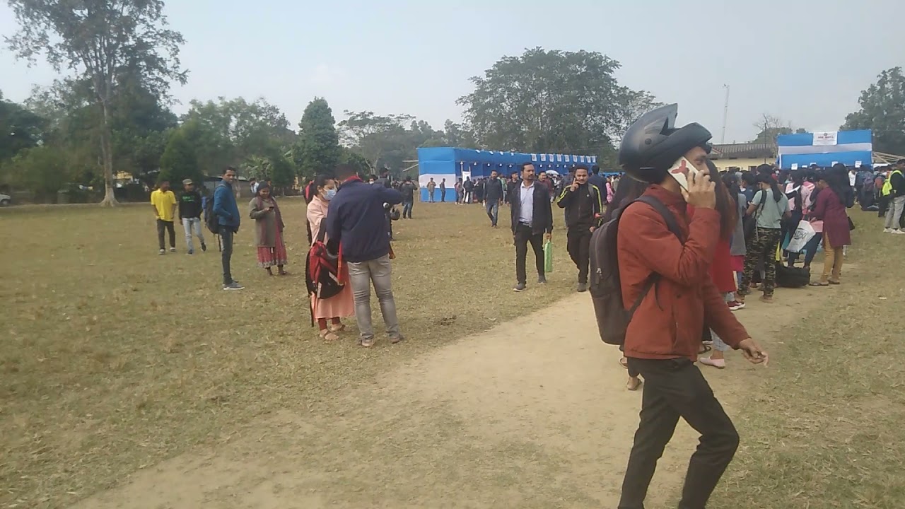 Job Mela 2021 Tinsukia 23/12/2021 at Tinsukia Iti Field - YouTube