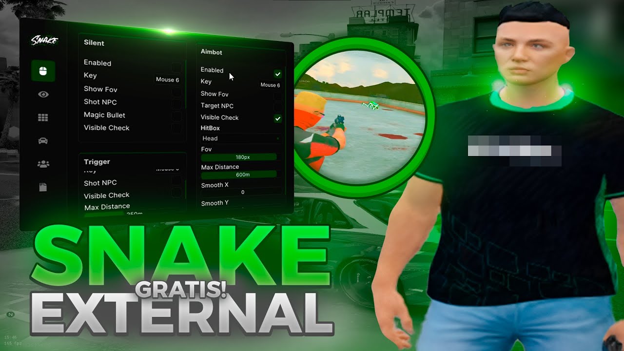 NOVO MOD MENU GRATIS SEM BAN GLOBAL! ( EXTERNAL FIVEM ) - YouTube