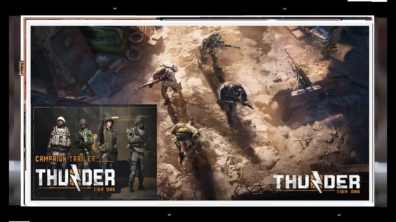 Thunder Tier One - Official Game Campaign and Launch Date Announcement ...