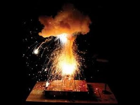 COMO FAZER TERMITA OU THERMITE ALUMINOTERMICA - YouTube