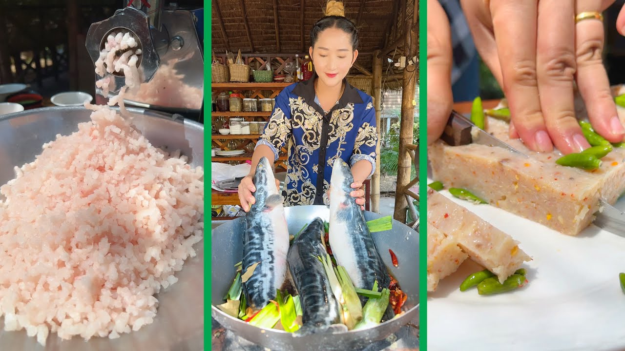 Have you ever seen this huge fish before - I cook popular snack in my ...