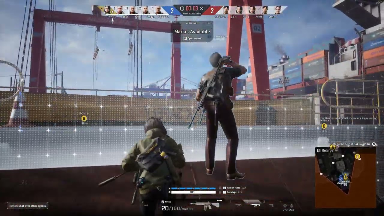 Veiled Experts English Game-play on Shipyard Map with Luna Agent (No ...