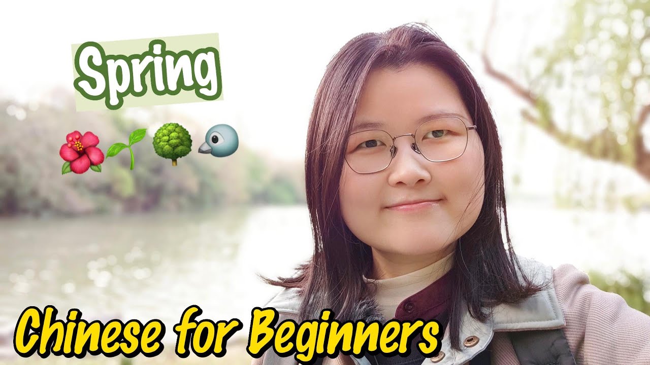 Chinese for Beginners|What is Spring Like in China🌺🌳🐦|Must-know Words ...