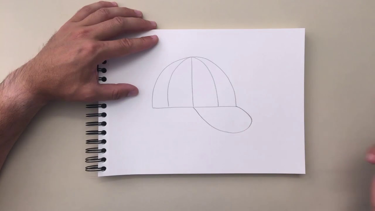 How to Draw a Baseball cap - YouTube