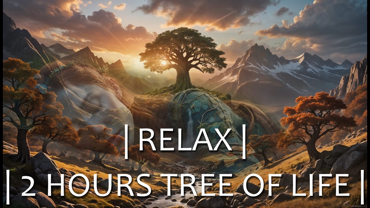 FALL ASLEEP | 2 HOURS TREE OF LIFE [Yggdrasil, new ambient sounds for ...