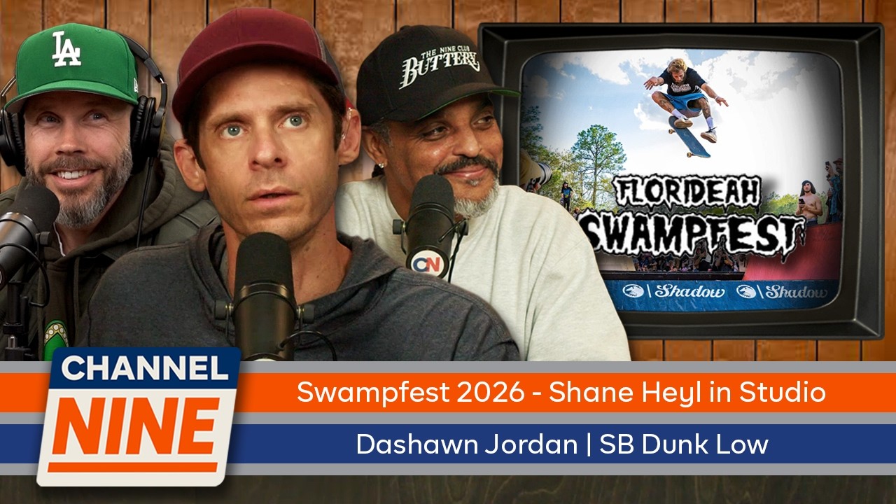 Swampfest 2026, Dashawn Jordan's SB Dunk Low part, Shane Heyl in Studio ...