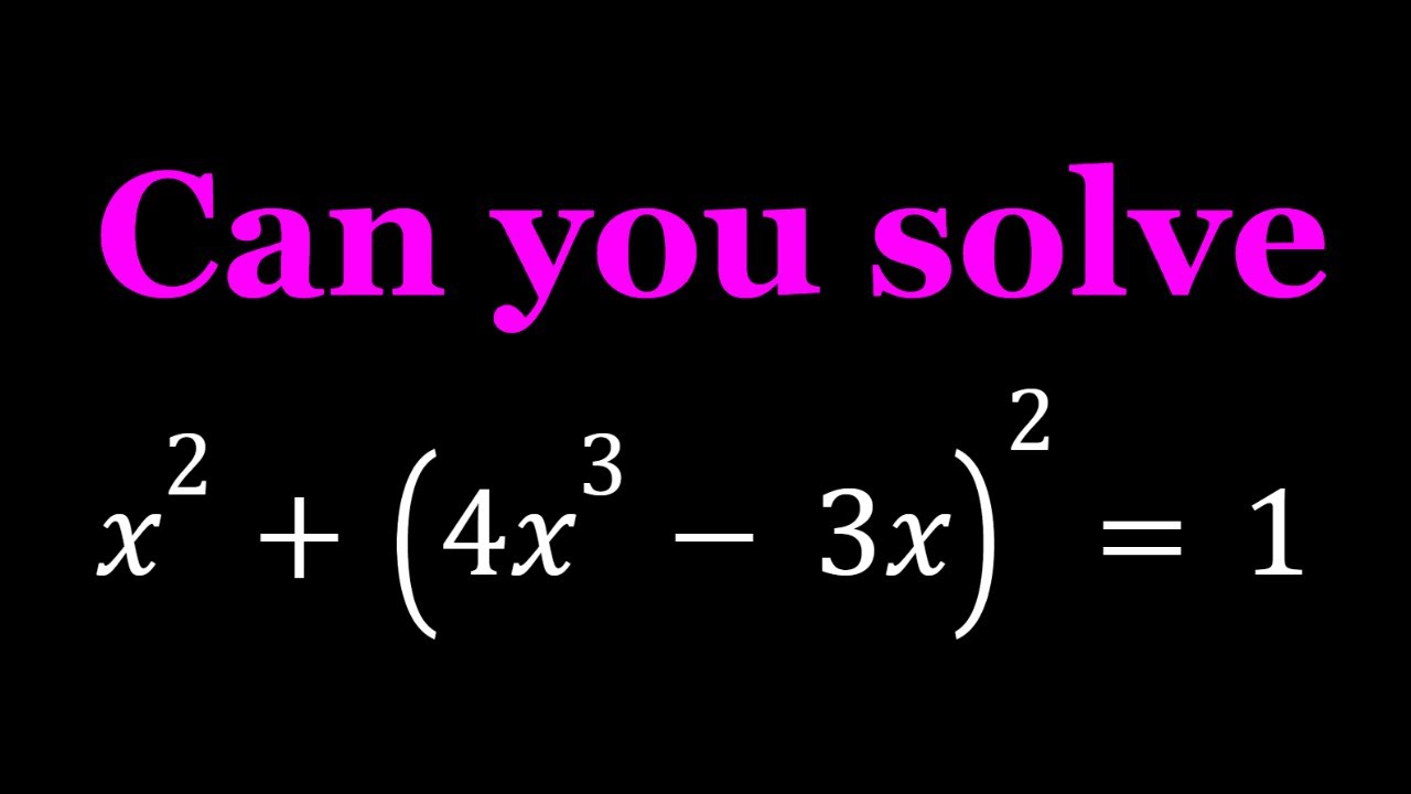A Hexic Equation X 2 4x 3 3x 2 1 YouTube A Hexic Equation X 2 4x 3 3x 2 1 YouTube