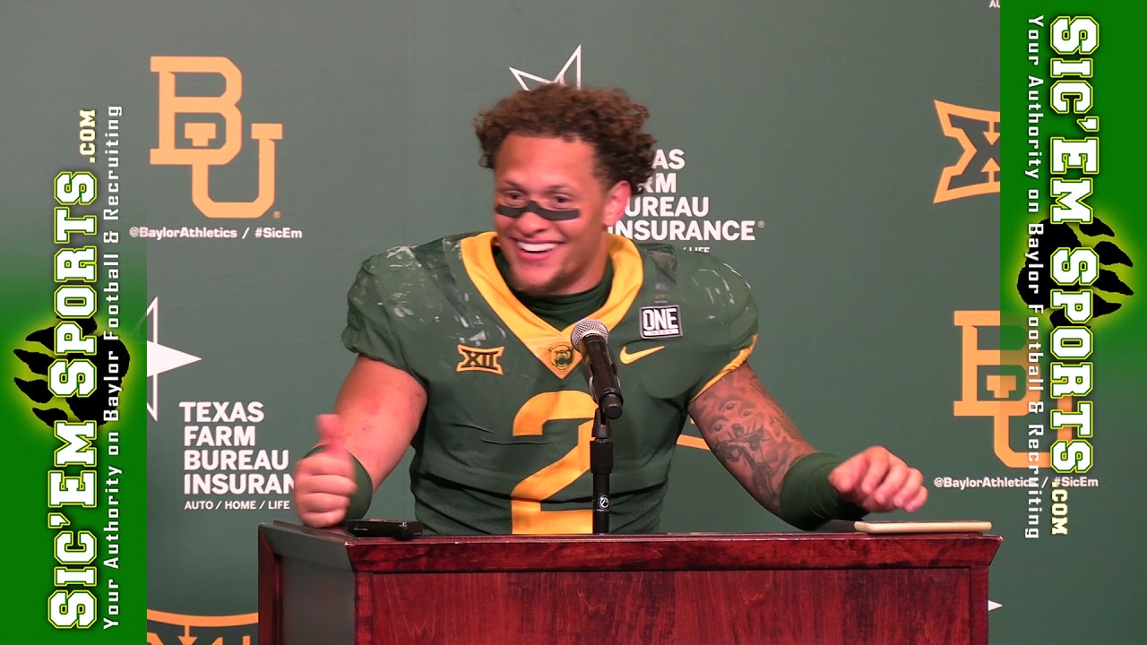 Terrel Bernard after Oklahoma 2021 - YouTube