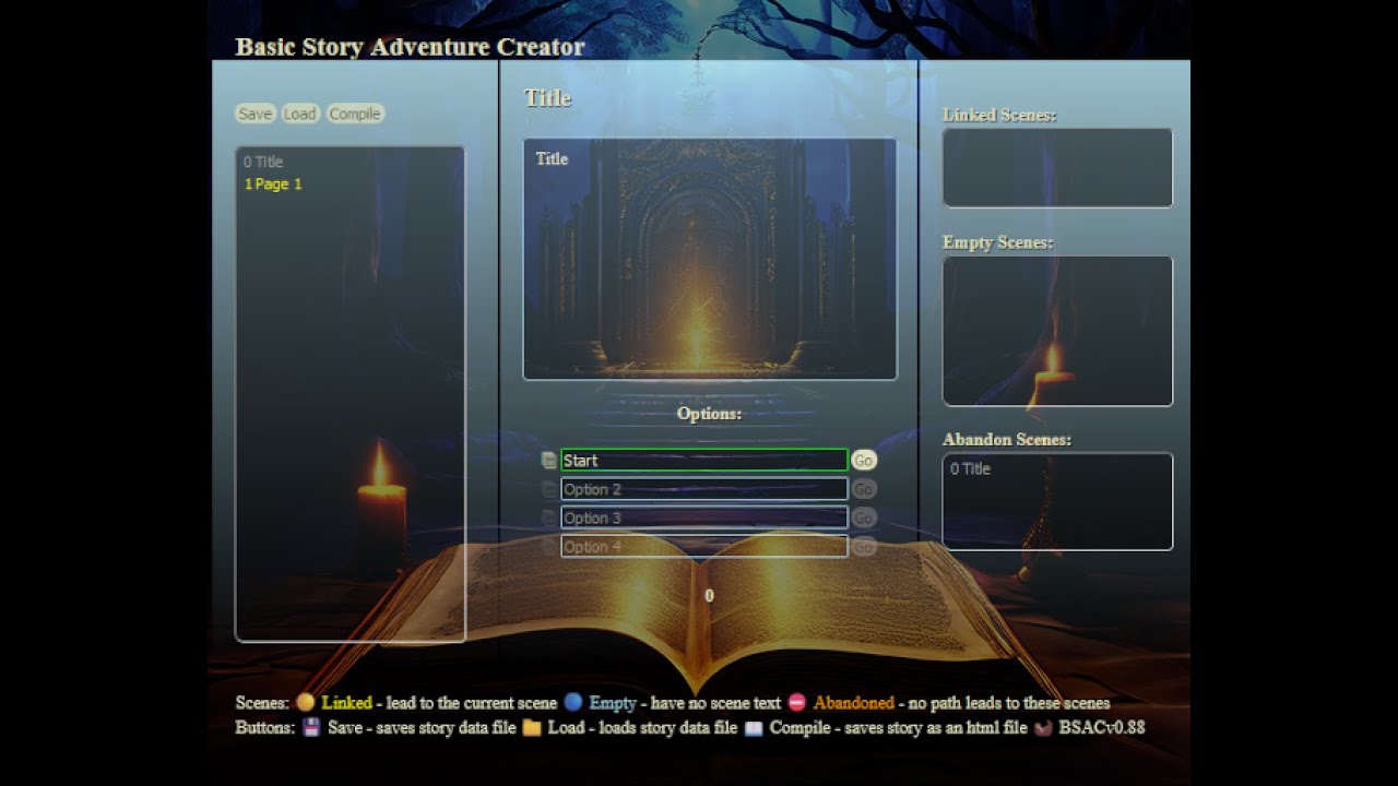 Basic Story Adventure Creator - Introduction - YouTube