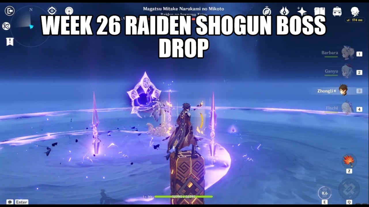 Week 26 Raiden Shogun Boss Drop | Genshin Impact - YouTube