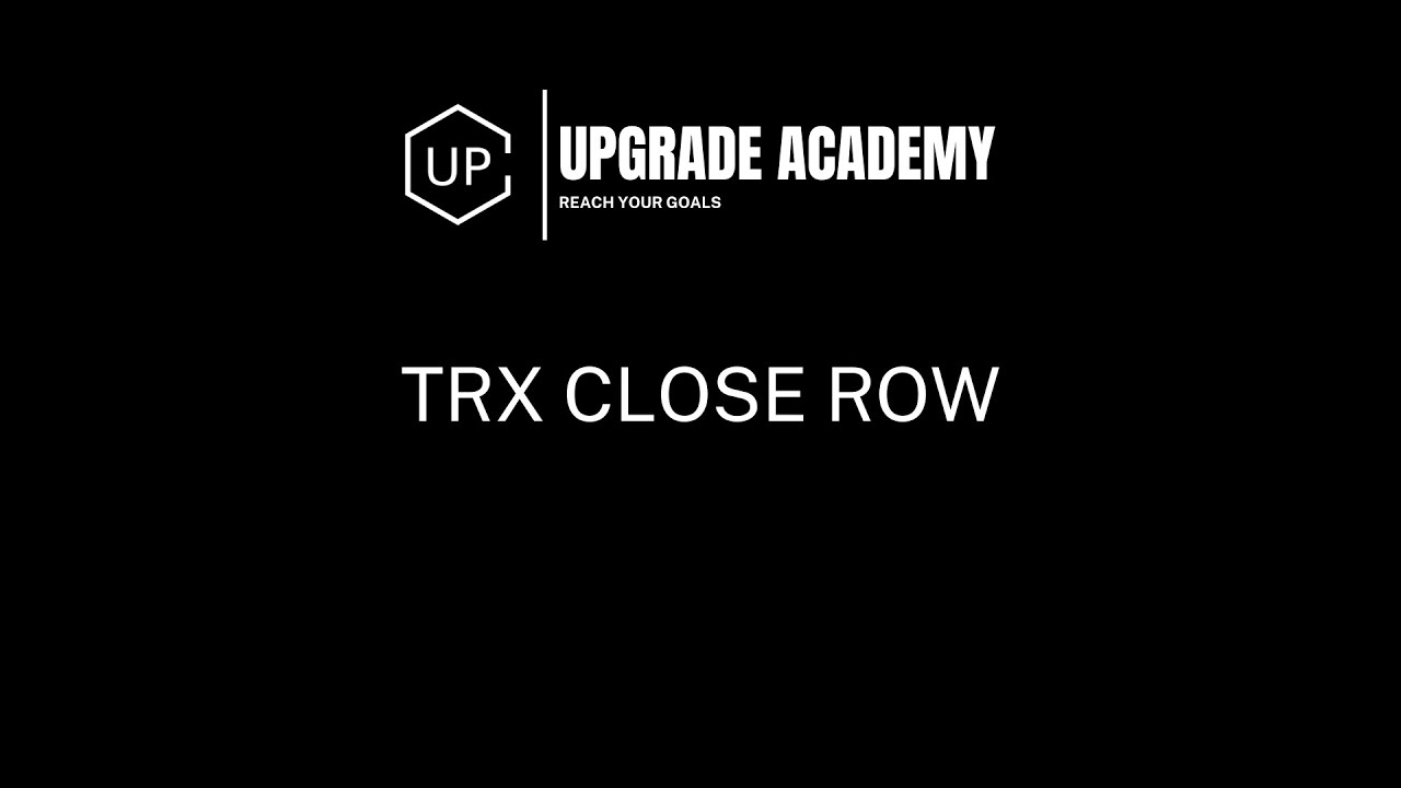 Trx close row - Exercise - YouTube