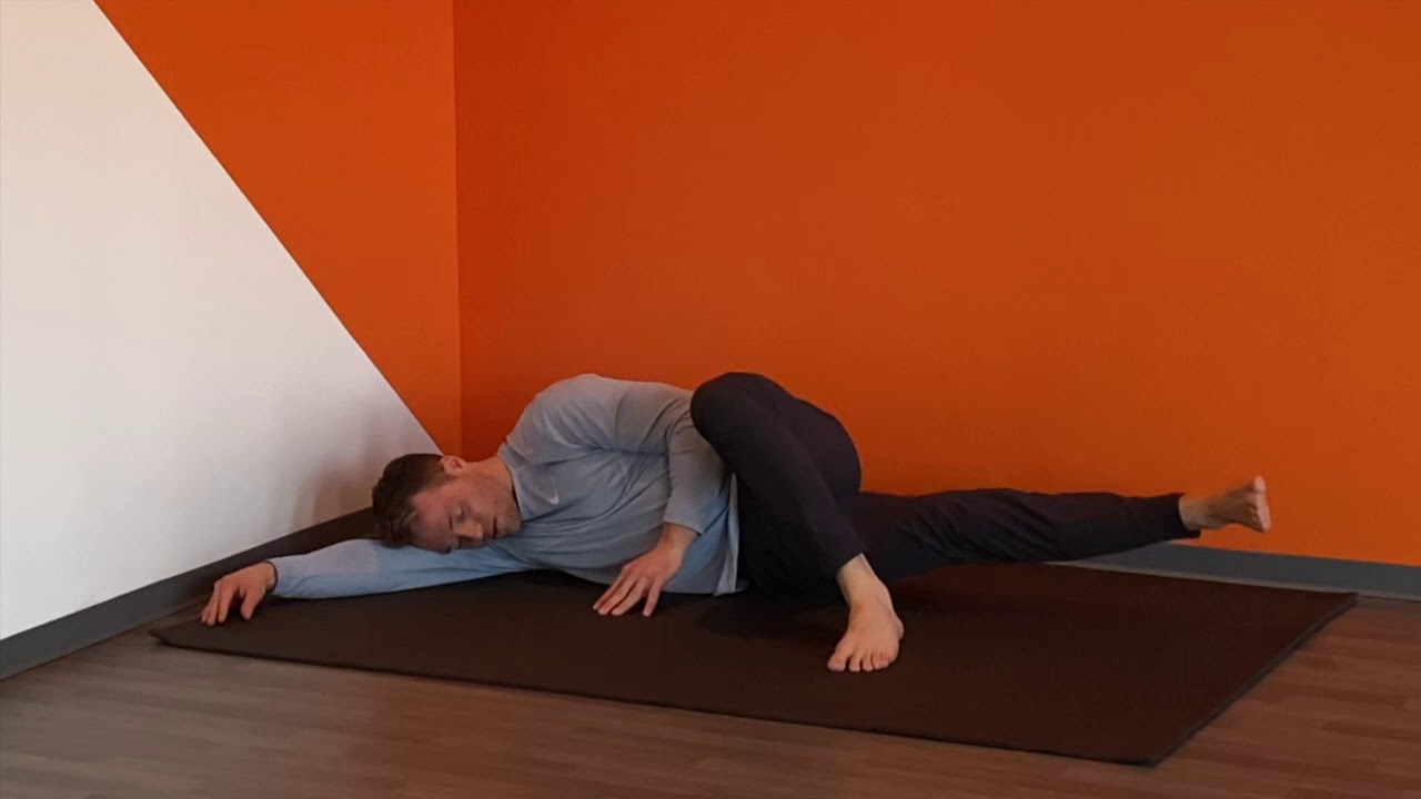 Side Lying Bottom Leg Lift - YouTube