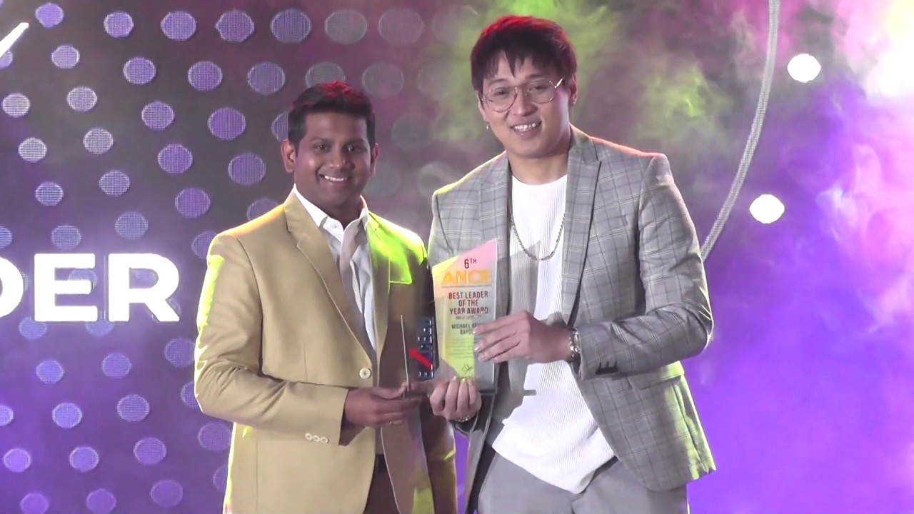 ANCE2019 Best Male Leader of the Year Award (Michael Kevin Bayona ...