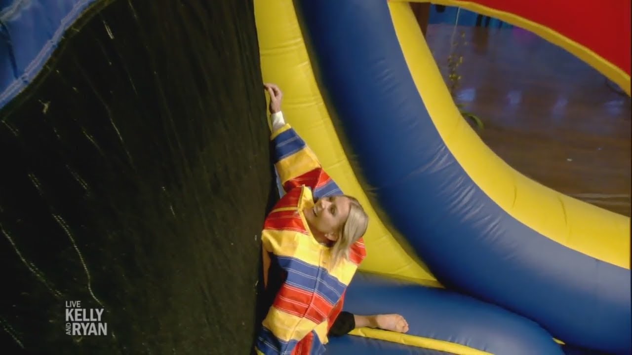 Pump It Up Week: Velcro Wall Jump - YouTube