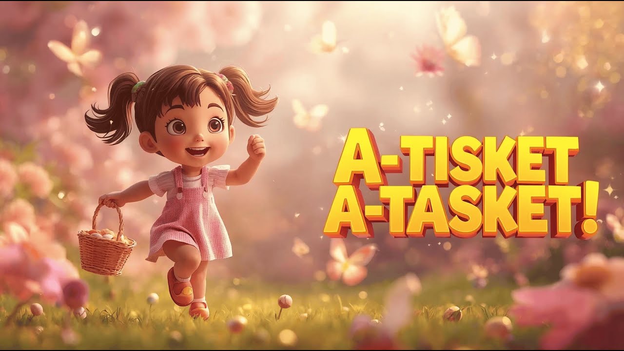 A-Tisket, A-Tasket | Classic Nursery Rhyme Song for Kids | Sing-Along ...