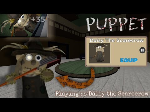 Roblox Puppet playing as Daisy The Scarecrow - YouTube
