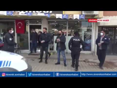 Kavga ihbarına gelen polis ekipleri neye uğradığını şaşırdı!