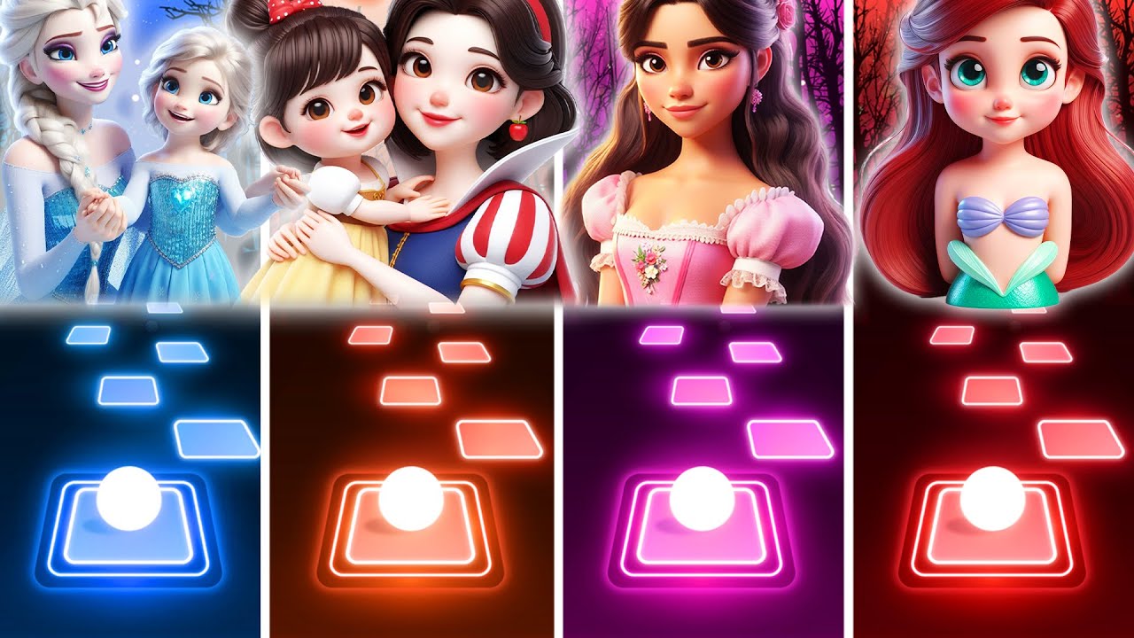 EPIC DISNEY PRINCESS BATTLE | Frozen Elsa Vs Snow White Vs Encanto ...