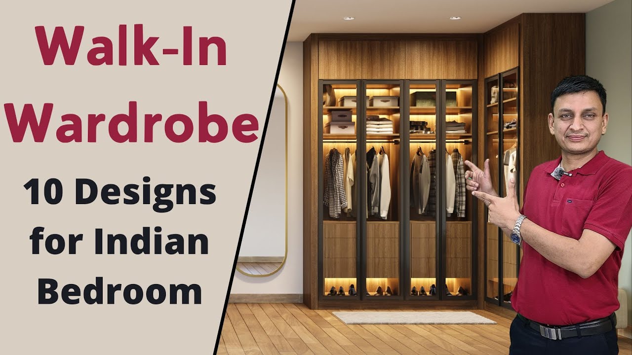 Bedroom Interior Series : How to Design Walk-in-Wardrobe in Indian ...