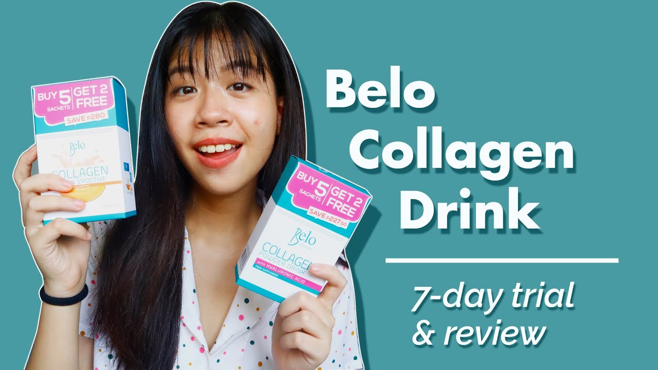 Drink for healthy skin? BELO COLLAGEN DRINK 7-Day Try & Honest Review ...