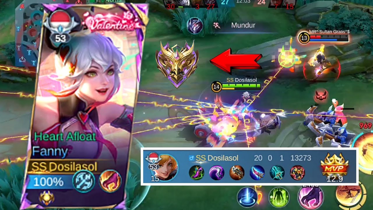 Misi Push Global Fanny Game Play Terbaru || Mobile Legends .. - YouTube